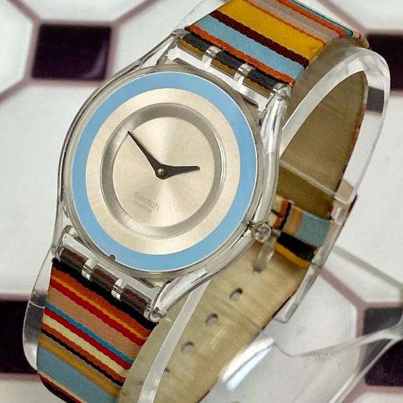 Swatch | Accessories | Vintage Swatch 20 Swiss Made Ultra Thin Skin ...